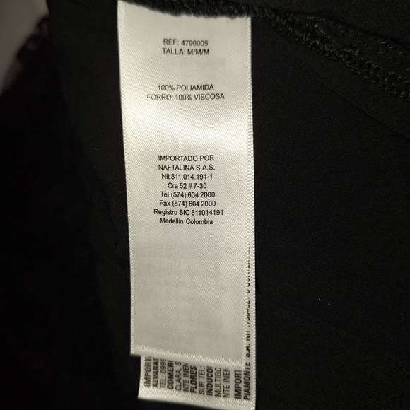 NAF NAF | Dresses | Naf Naf Paris Dark Croquette Girl In Lace Dark ...